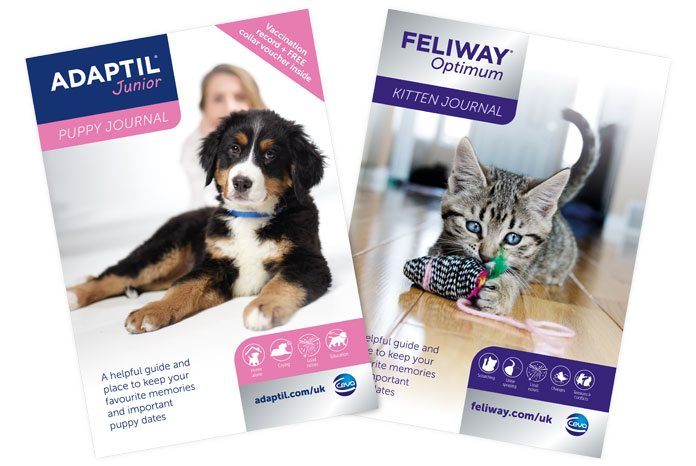 Puppy and kitten journals for vet nurses to give clients - VetNurse ...