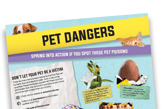 New poster to alert pet owners to spring dangers - VetNurse News - Vet ...